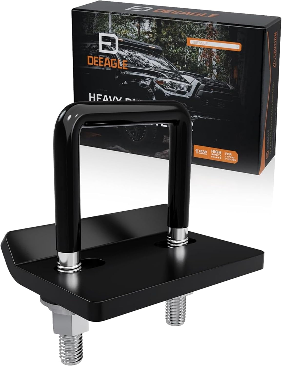 DEEAGLE Hitch Tightener Anti Rattle Stabilizer for 2.5" Trailer Hitches ...