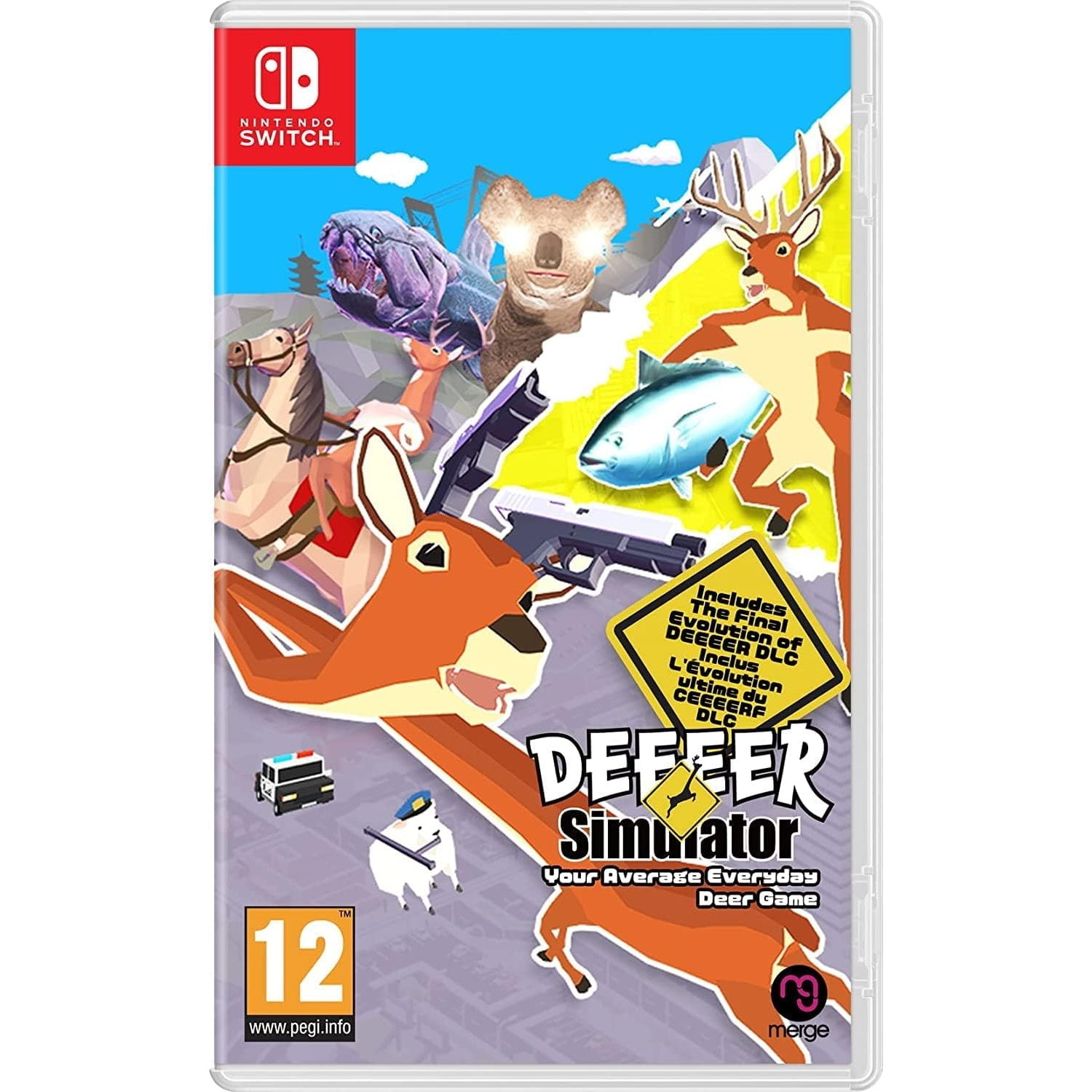 Nintendo Switch Game: DEEEER Simulator - Your Average Everyday Deer ...