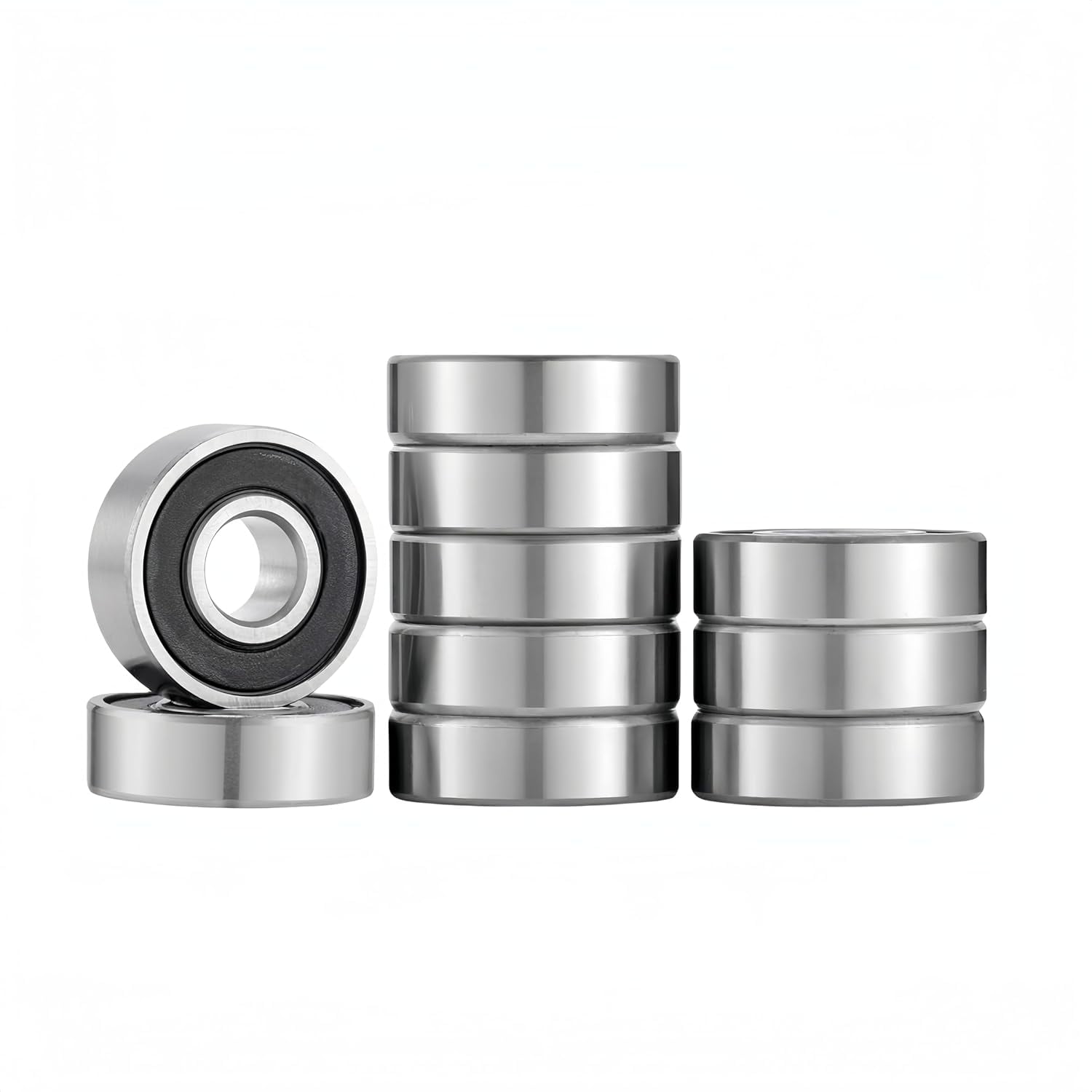 DEEG 10 Pack 440 Stainless Steel S6001 S6001RS S6001-2RS S6001ZZ SS6001 ...