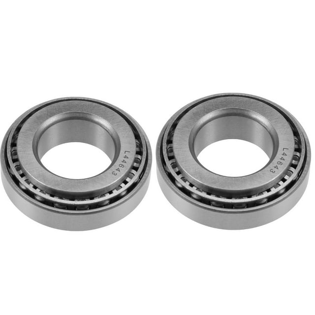 DEEG 2 Pack Wheel Bearings SET14, L44643 / L44610 1" Tapered Roller ...