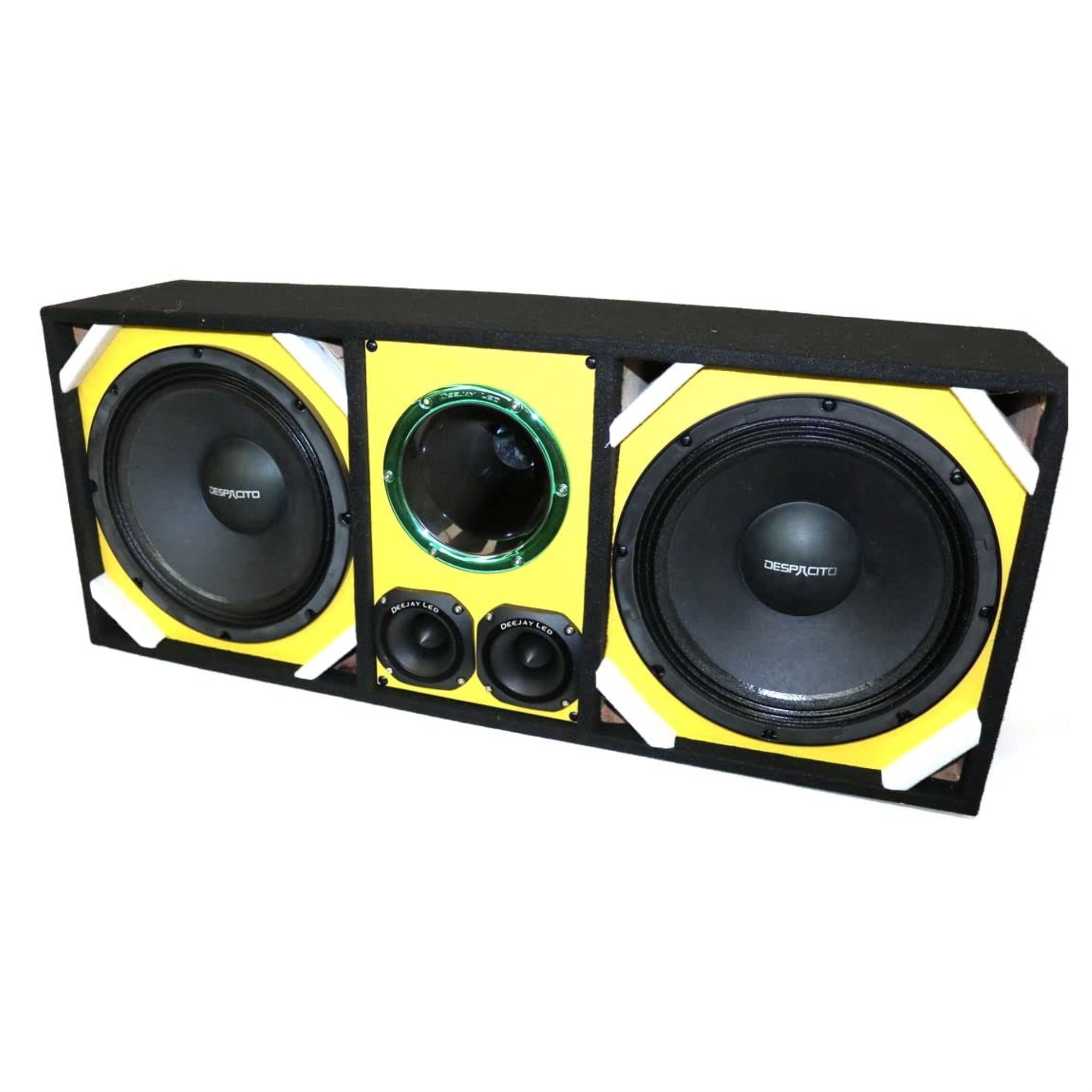 DEEJAY LED TBH12YELLOW DEEJAYLED 2 12" Despacito Horn 2 TW Braz ...