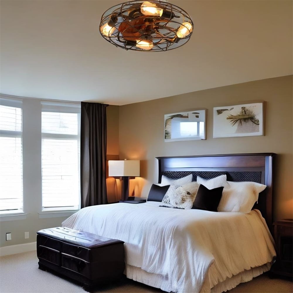 DEELIGHT LED Ceiling Fan Lights with Remote Control - Walmart.com