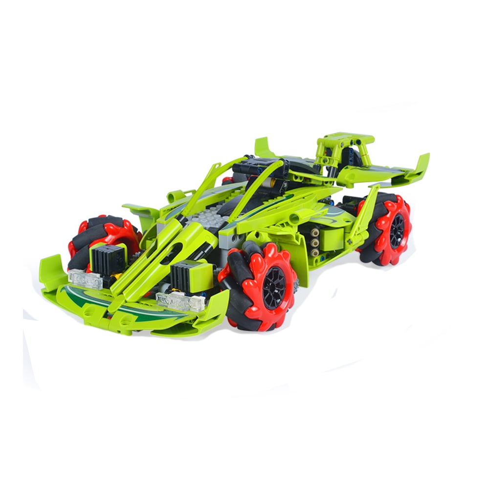 DEELLEEO 2.4 Ghz Remote Control Car Building Kits, DIY RC Race Building ...