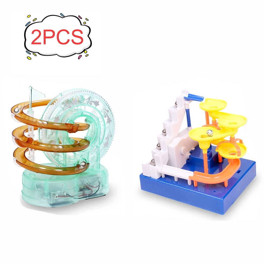 DEELLEEO 2Pcs Construction Race Track Building Blocks with Music Kids ...