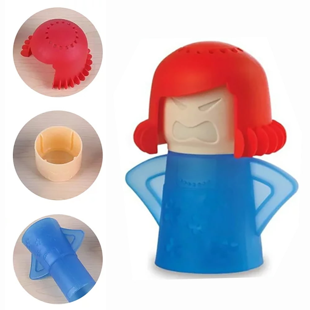 DEELLEEO Angry Mama Microwave Cleaner - Microwave Oven Steam Cleaner ...