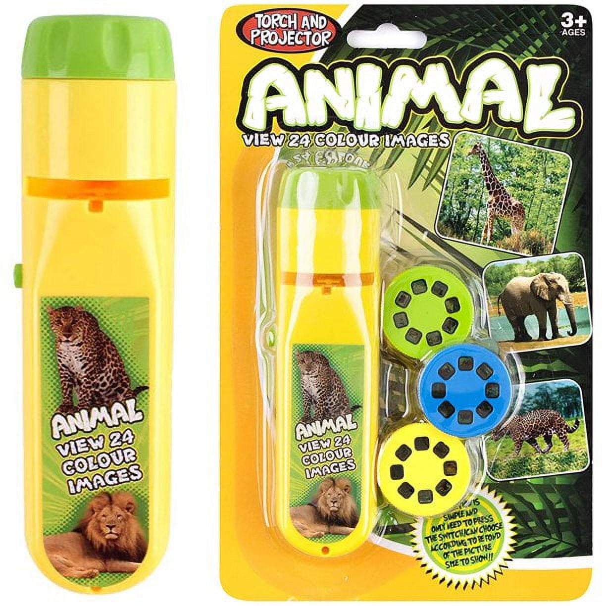 DEELLEEO Projector Lighting Story Torch Projection Light Animal Torches ...