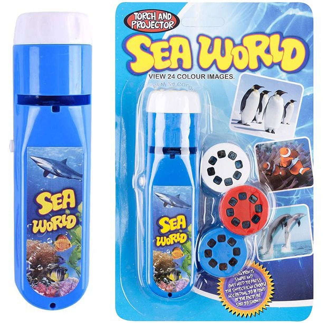 DEELLEEO Projector Lighting Story Torch Projection Light Animal Torches ...