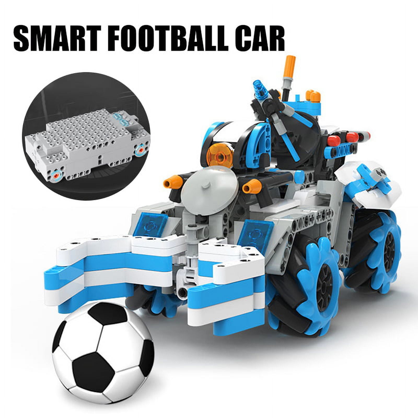 DEELLEEO Remote Control Car Building Set,2.4 Ghz RC Football Game ...