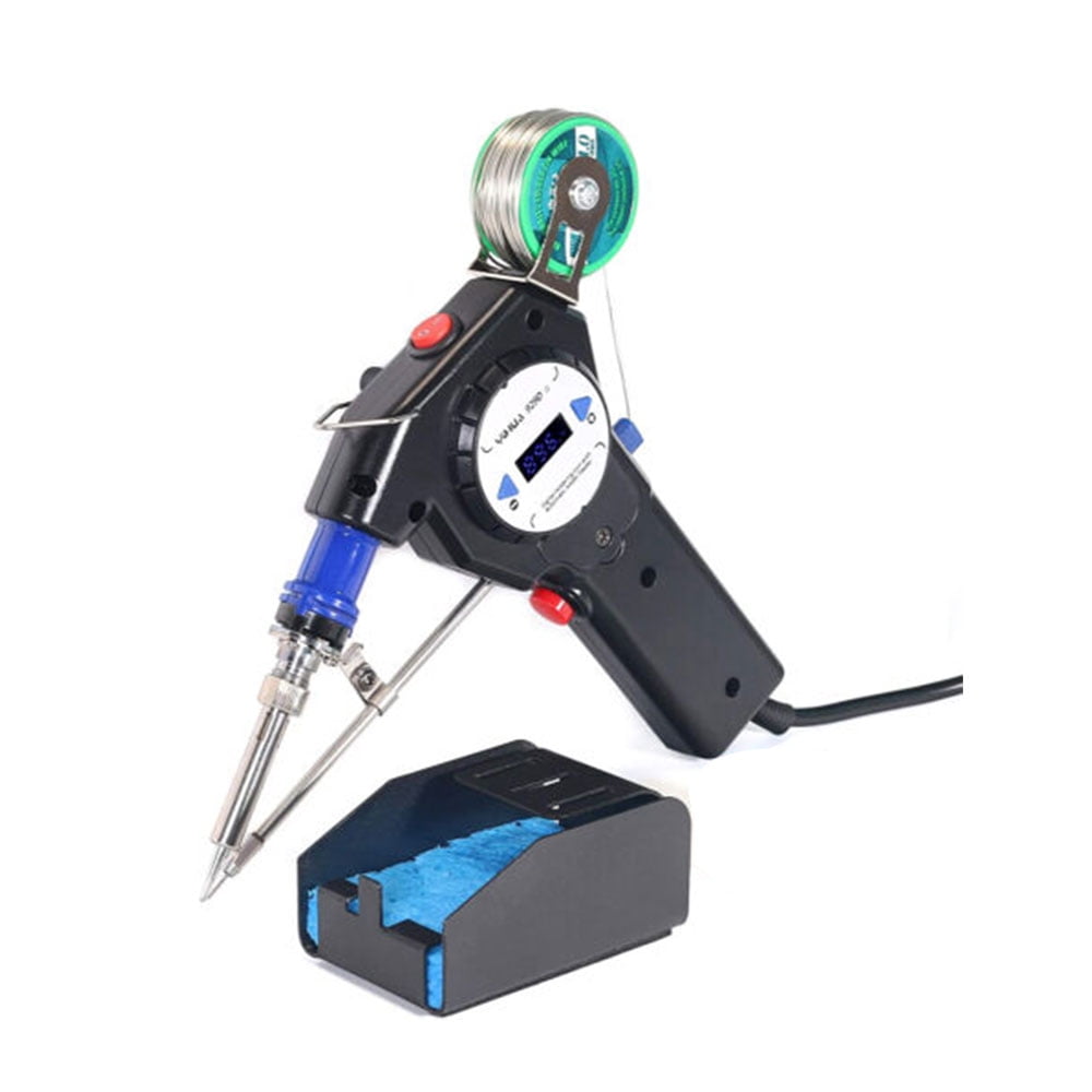 DEELLEEO Soldering Iron Kit, 60W 110V Corded Electric Welding Gun, with ...
