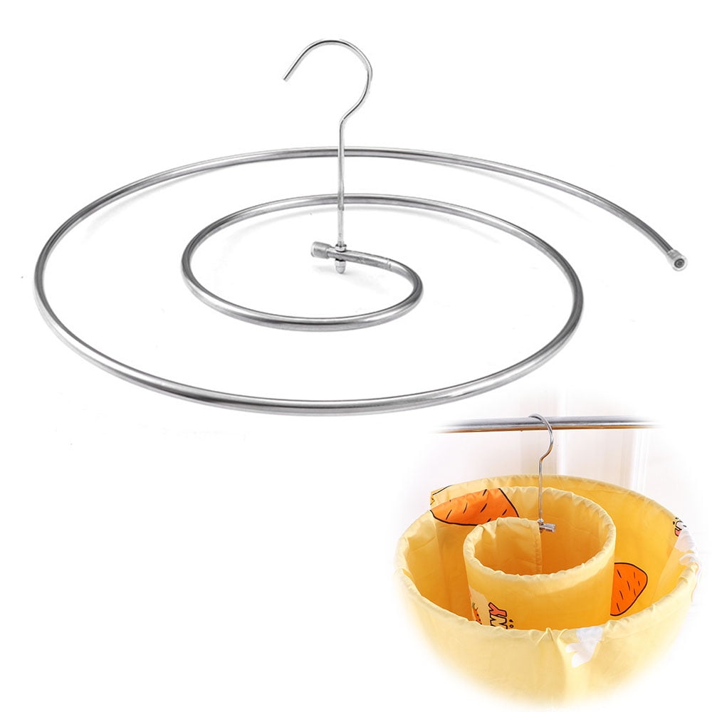 DEELLEEO Spiral Shaped Drying Rack Laundry Stand Hanger for Dorm Bed ...