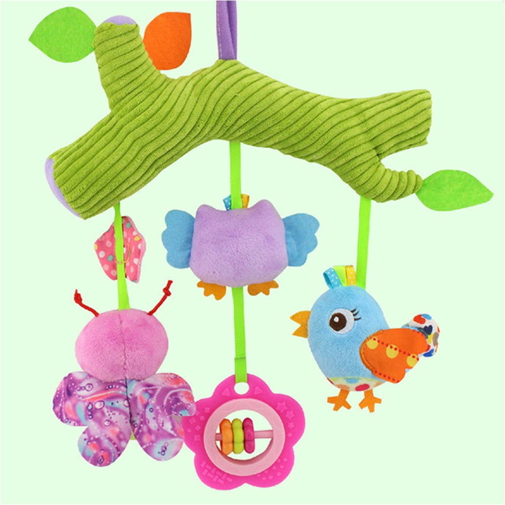 DEELLEEO Stroller hanging rattle Baby bed ringing Baby bed ringing toy ...