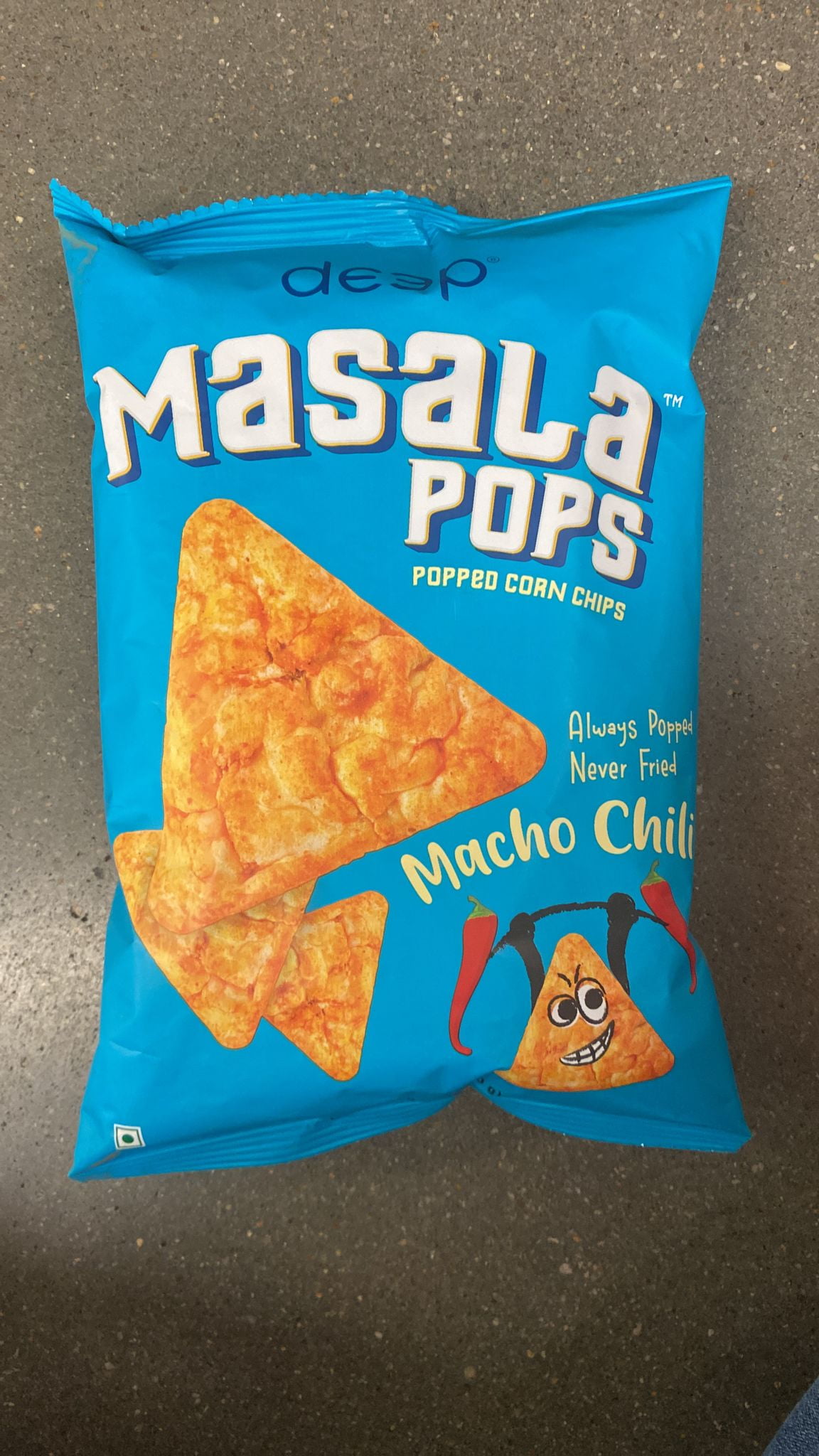 DEEP Masala Pops Macho Chili - 80 Grams (2.8oz) - Walmart.com