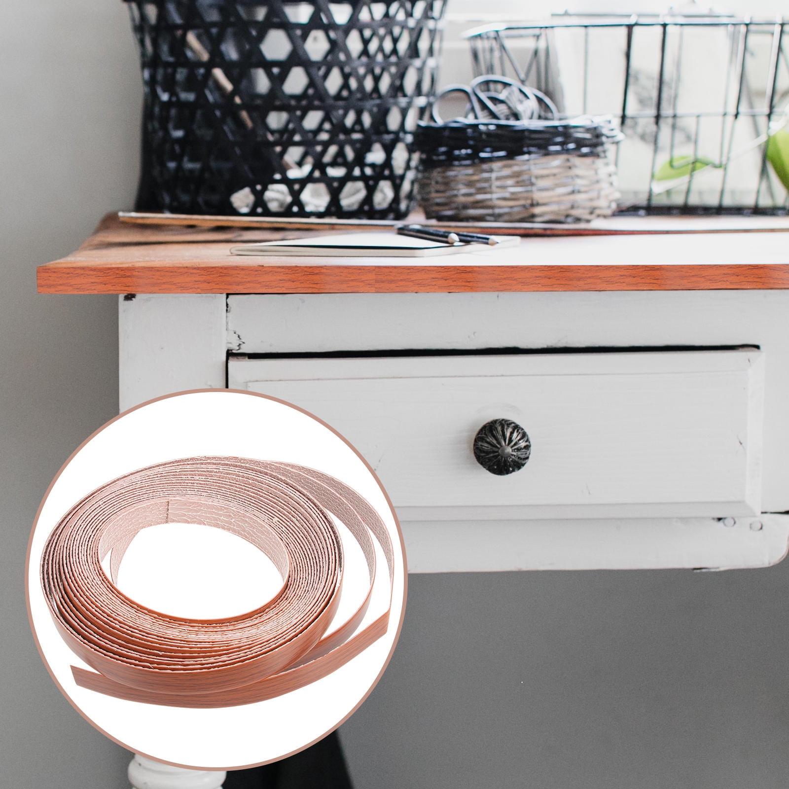 DEEPCRAFF 1 Bar Light Brown PVC Edges Banding for Furniture and Wooden ...