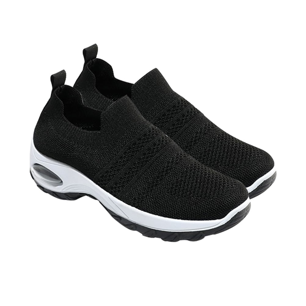 DEEPCRAFF 1 Pair Casual Training Shoes For Beginners Elastic Knit ...