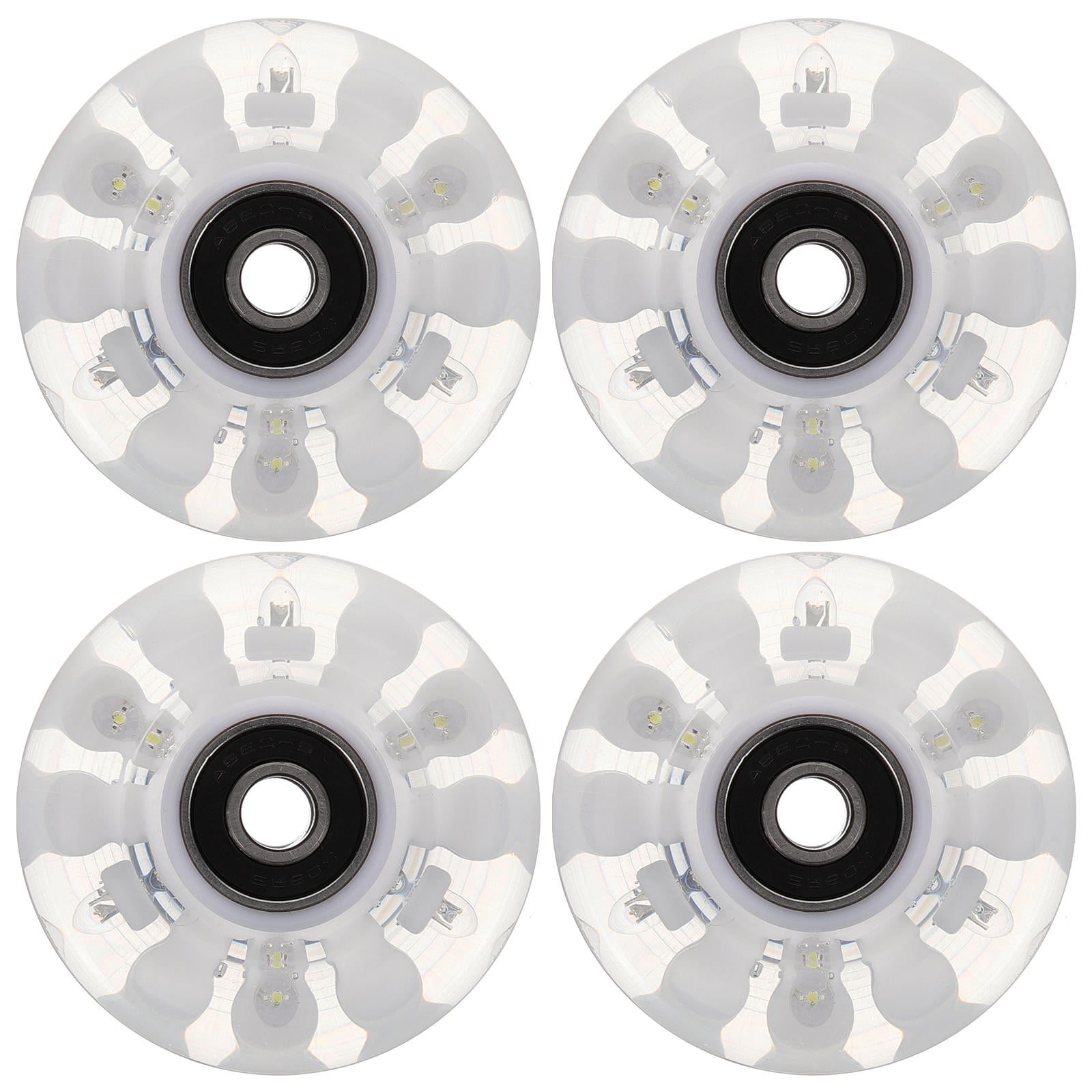 DEEPCRAFF 1 Set Assorted Color Pu Grip Flashing Round Roller Skating ...