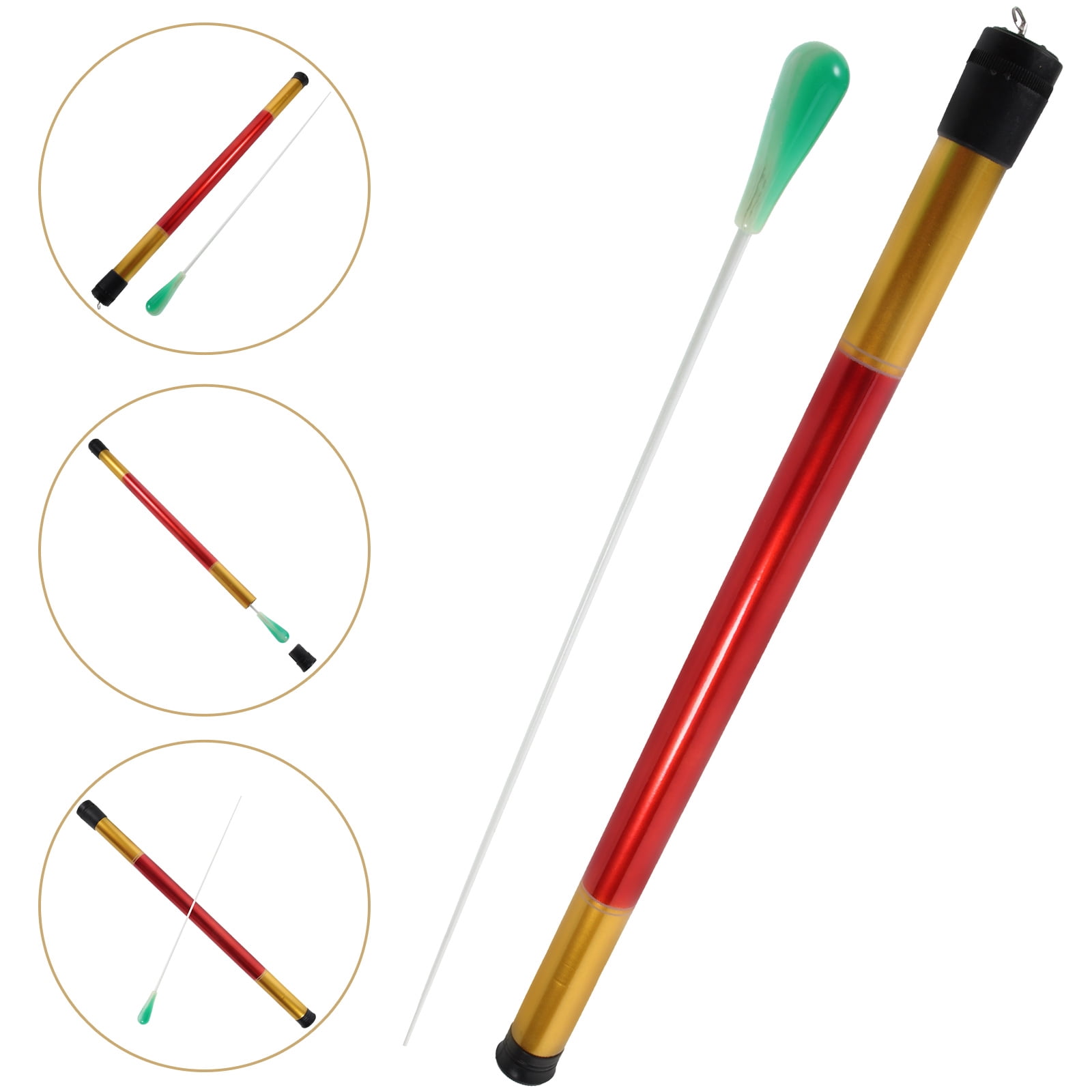 DEEPCRAFF 1 Set Green Metal Conducting For Music Conductor 37.8In ...