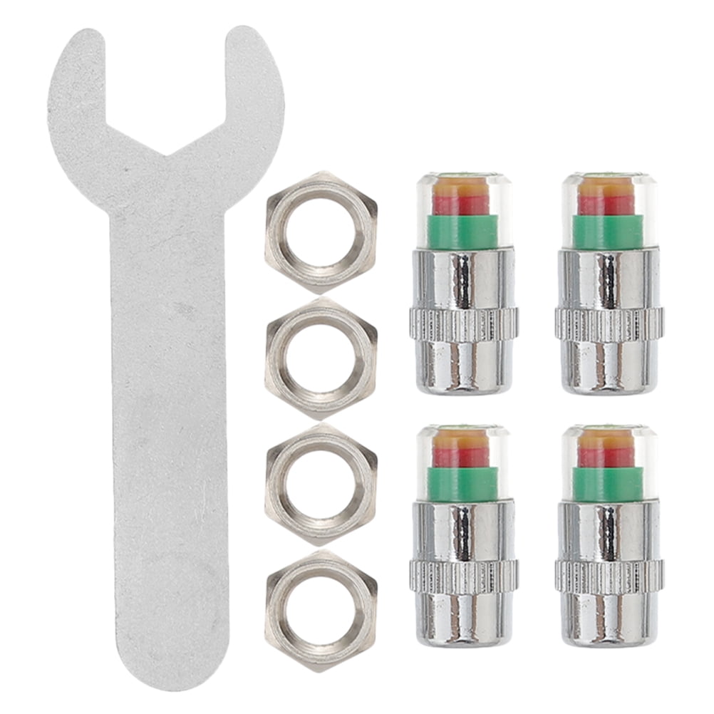 DEEPCRAFF 1 Set Metal Tire Valve Stem Caps for Automotive Maintenance ...