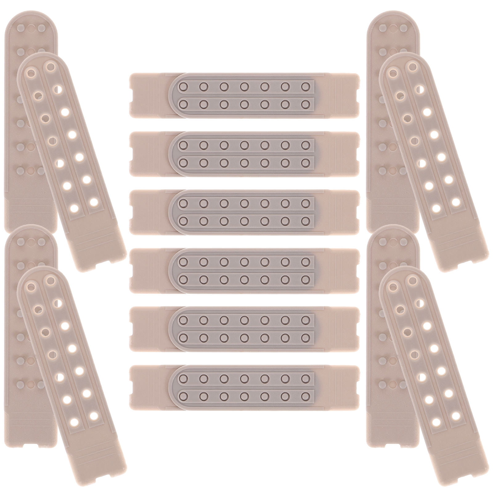 DEEPCRAFF 10 Pairs Cap Extender Plastic Adjustable Fasteners for Men ...