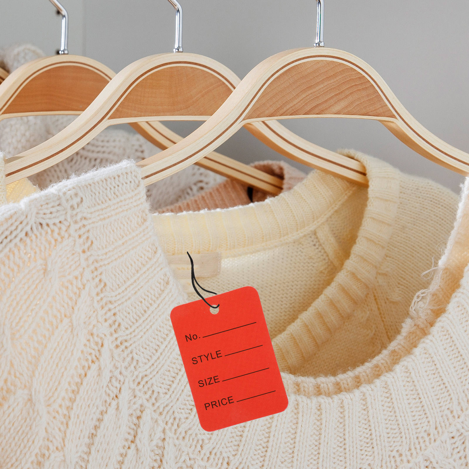 DEEPCRAFF 1000Set Clothing Tags for Small Ornaments and Products with ...