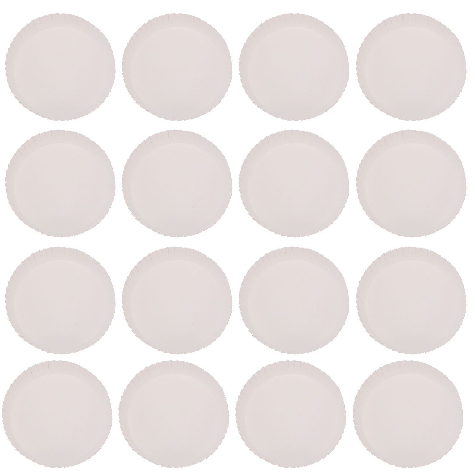 DEEPCRAFF 100Pcs White Disposable Cup Caps for Tea House Use and ...