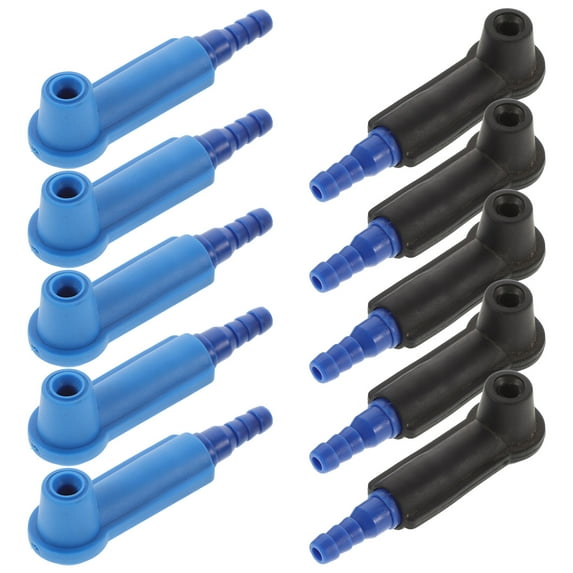 DEEPCRAFF 10Pcs Brake Bleeder Adapter Fittings Easy Identification Leak ...