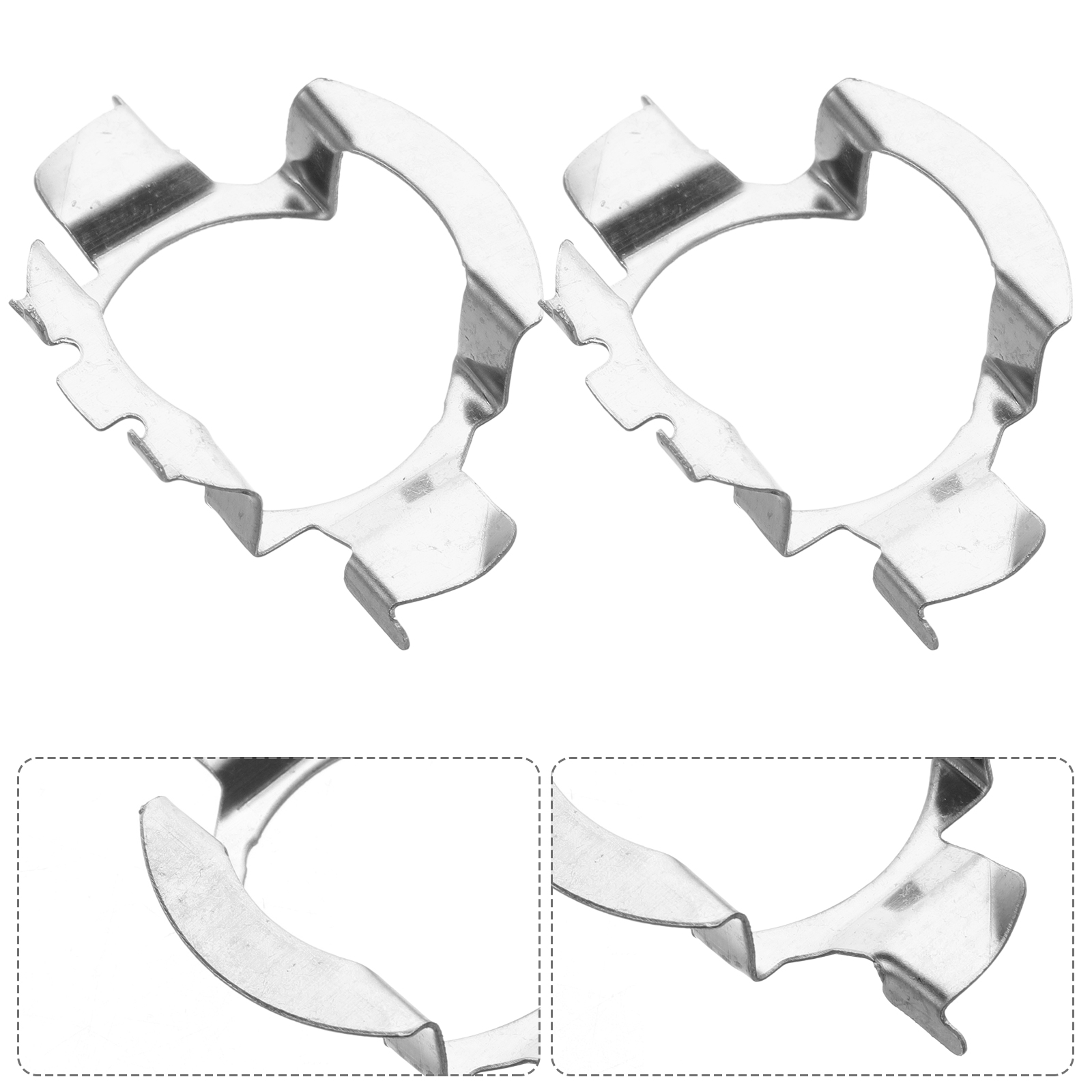 DEEPCRAFF 10Pcs Led Headlamp Bulb Retainer Metal Bulb Retainer For ...