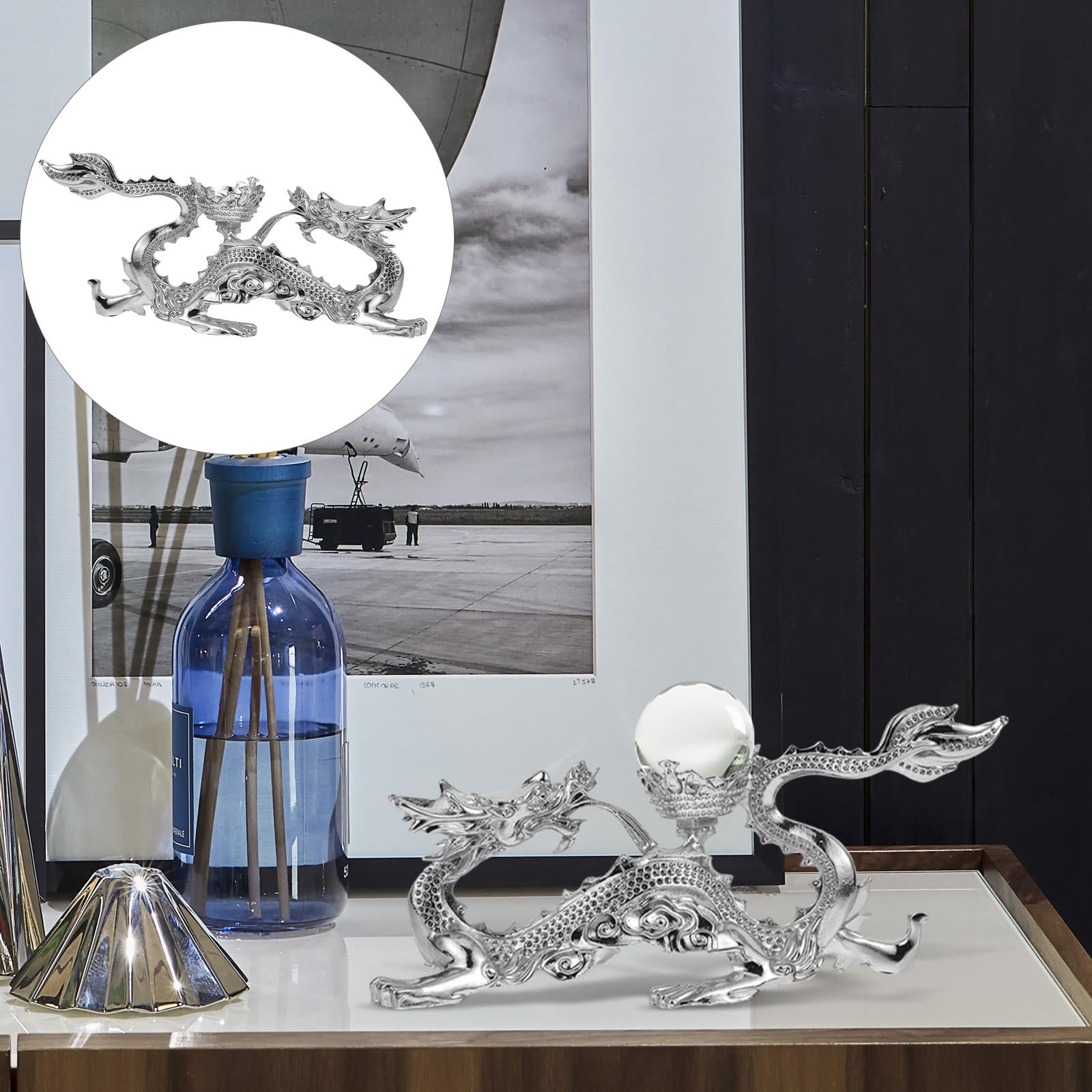 DEEPCRAFF 14Pcs Gazing Ball Holder Mini Sphere Stand Crystal Display ...