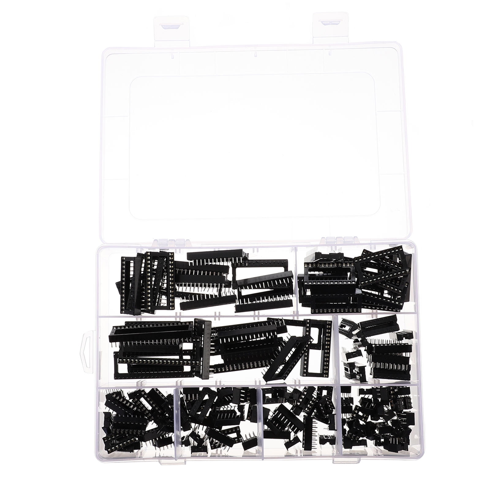 DEEPCRAFF 150Pcs Black IC Socket for Car Electrical Connectors and ...