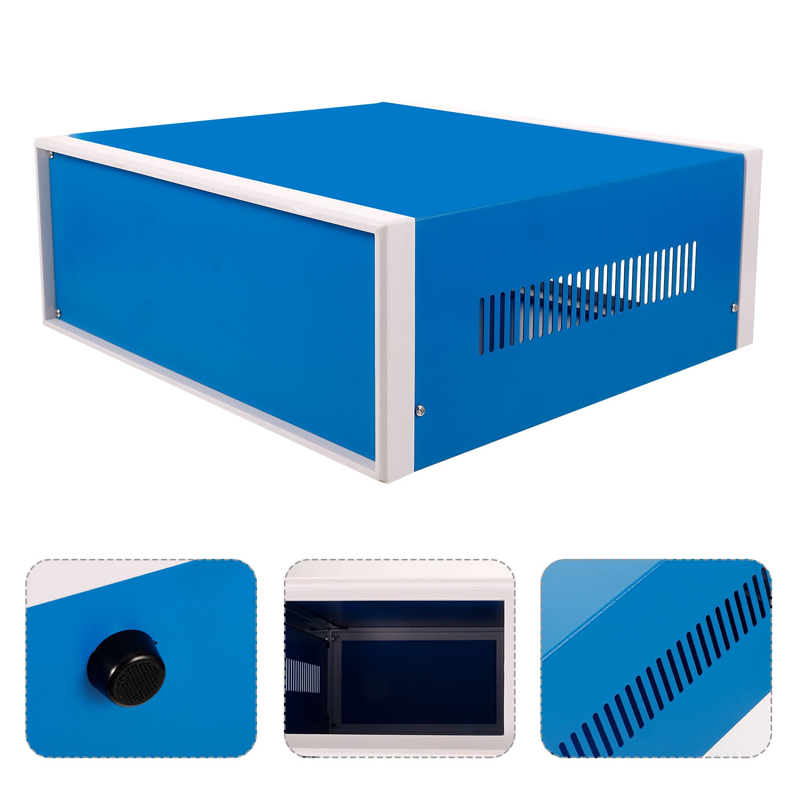 DEEPCRAFF 1Pack Blue Electronics Enclosure For Industrial Equipment 11 ...