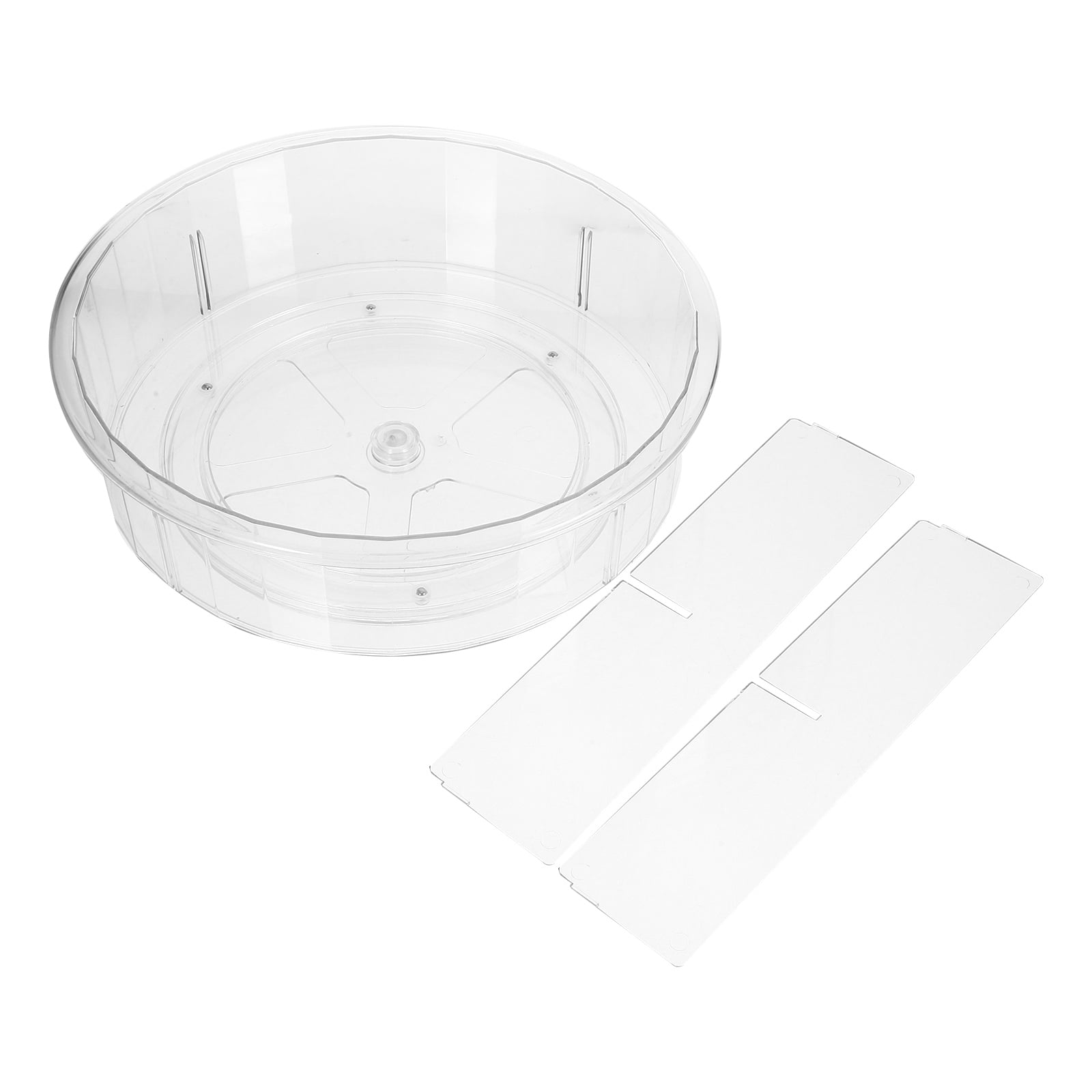 DEEPCRAFF 1Pcs Acrylic Rotating Seasoning Shelf Tray For Kitchen And ...