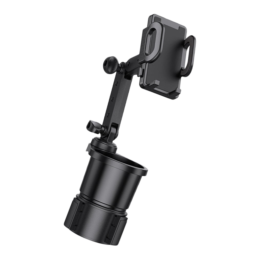 DEEPCRAFF 1Pcs Black Abs Pc Rectangular Cup Holder Phone Mount for Car ...