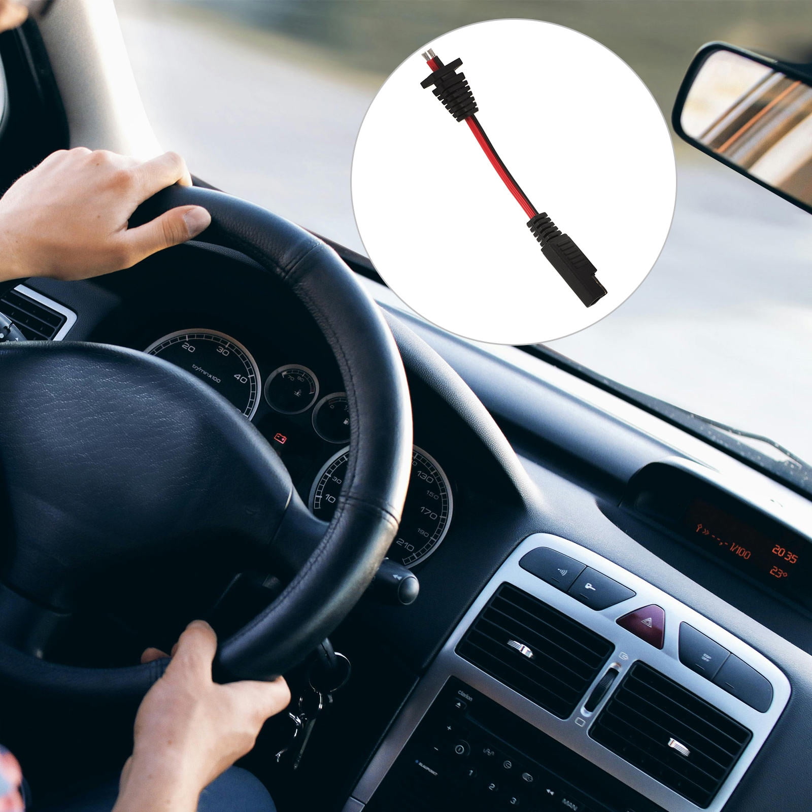 DEEPCRAFF 1Pcs Quick Disconnect Wire Connectors 5.31X0.59X0.55in For ...