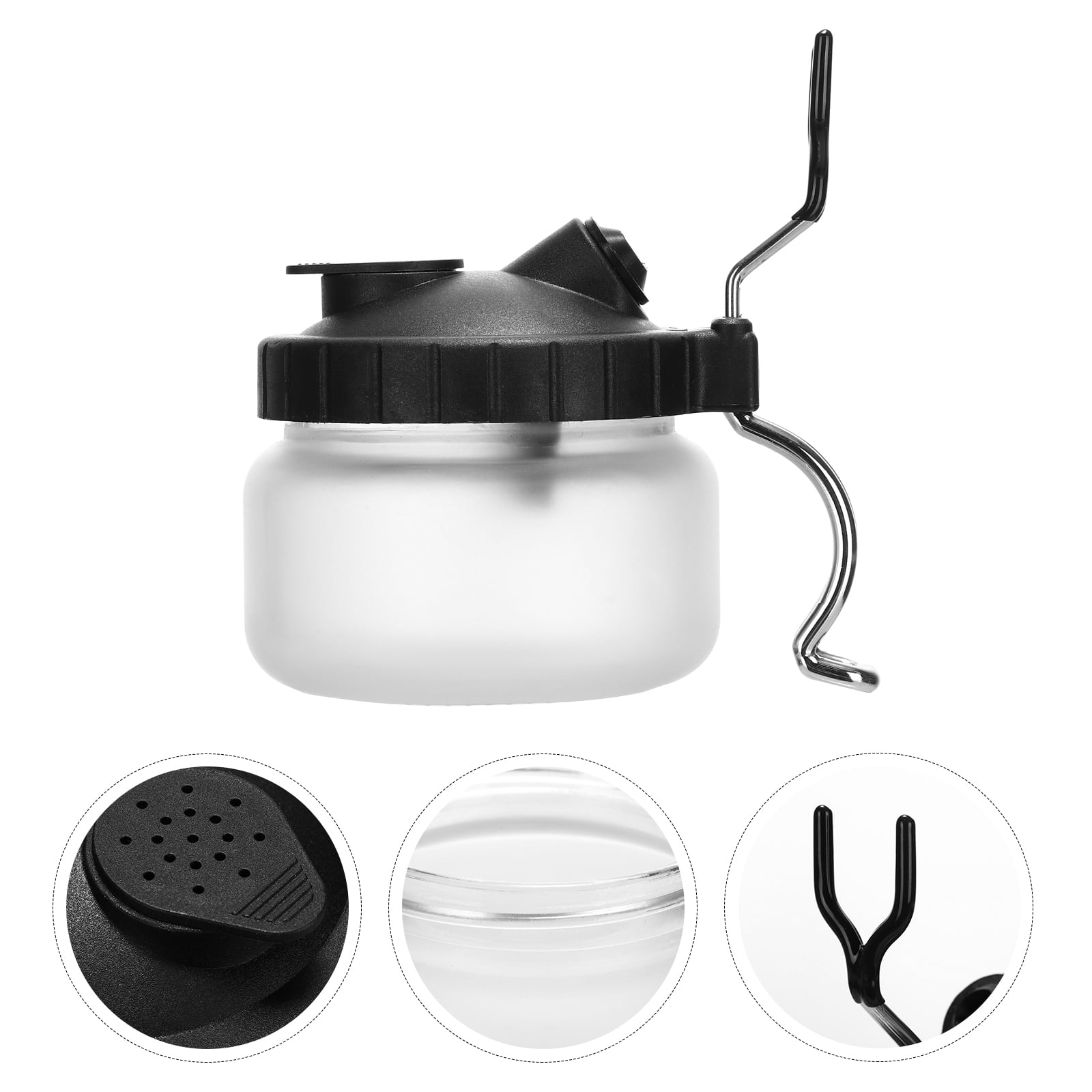 DEEPCRAFF 1Pcs Round Shape Plastic Spray Pen Cleaning Kettle for ...