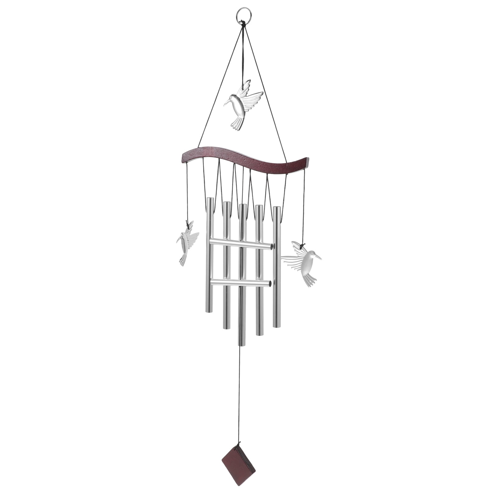 DEEPCRAFF 1Pcs Unique Hummingbird Shape Wind Chime in for Outside Decor ...