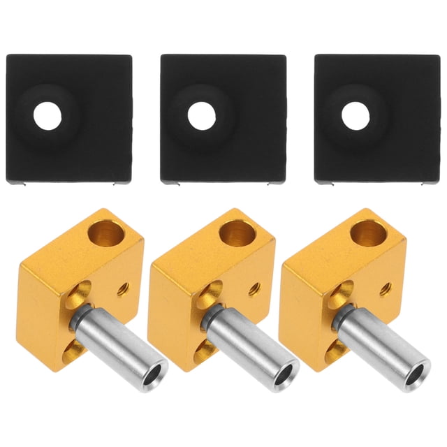DEEPCRAFF 1Set Aluminum Heating Block Kit Extruder Parts For 3D Printer ...