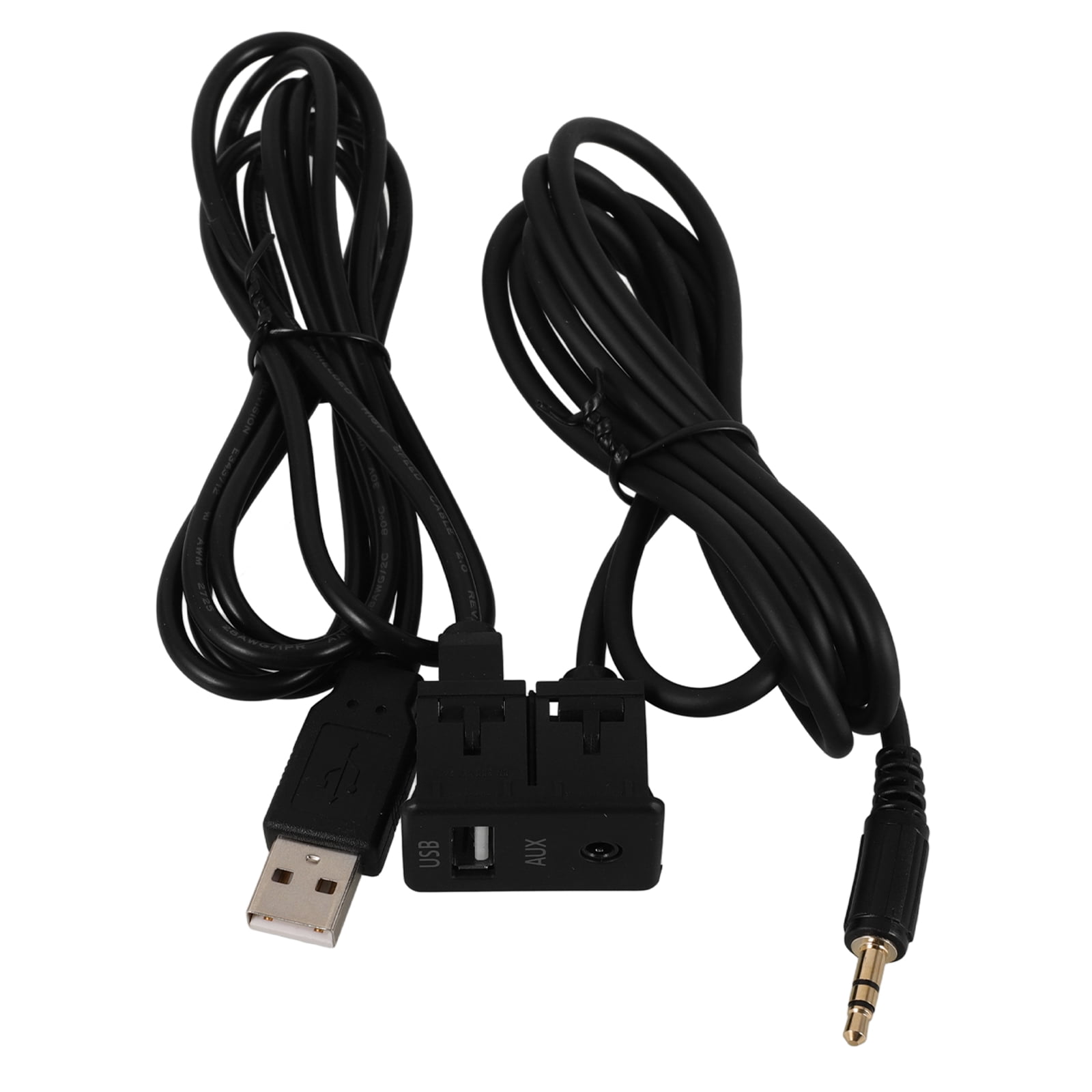 DEEPCRAFF 1Set Car Flush Mount Cable Black Plastic Copper for Car ...