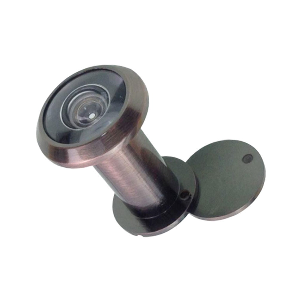 DEEPCRAFF 1Set Hotel Safety Door Peephole with Cover Silver 4*1.8*2.2in ...