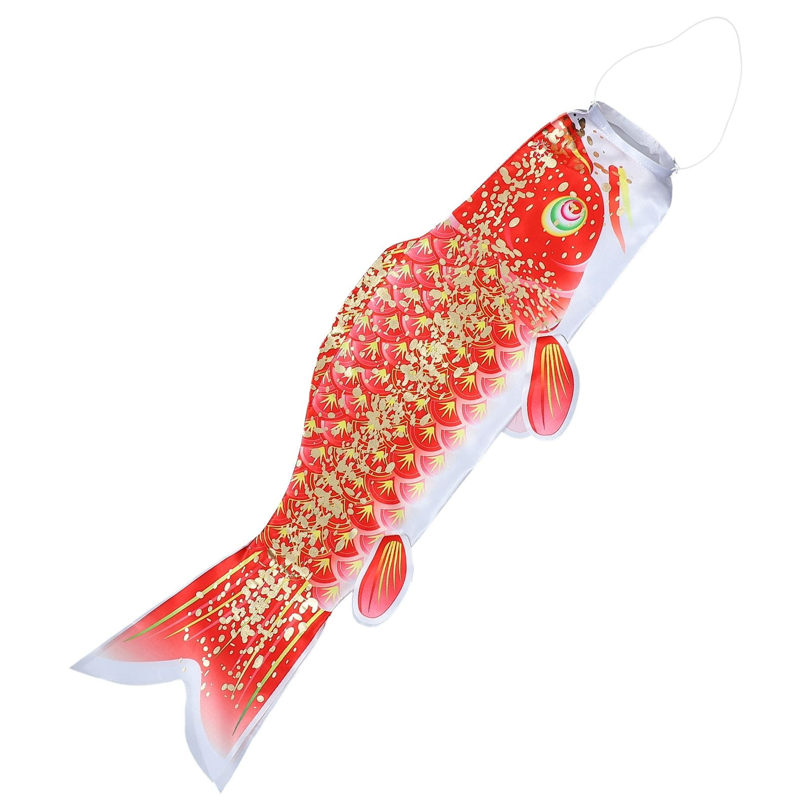 DEEPCRAFF 1Set Japanese Carp Flags Red and Gold 3D Shape for Banner ...