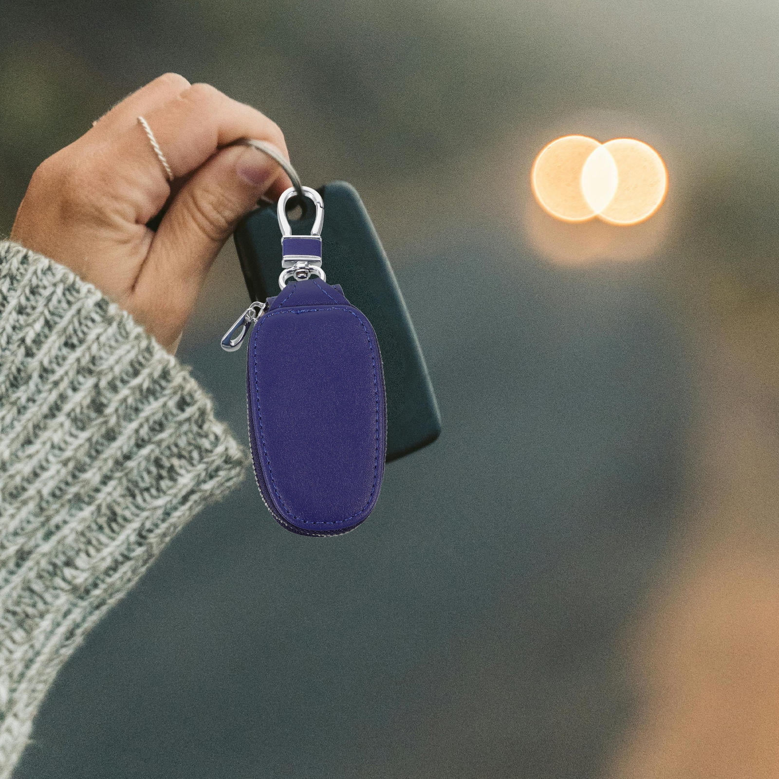 DEEPCRAFF 1Set Key Chain Pouch with Simple Design for Both Genders Key ...