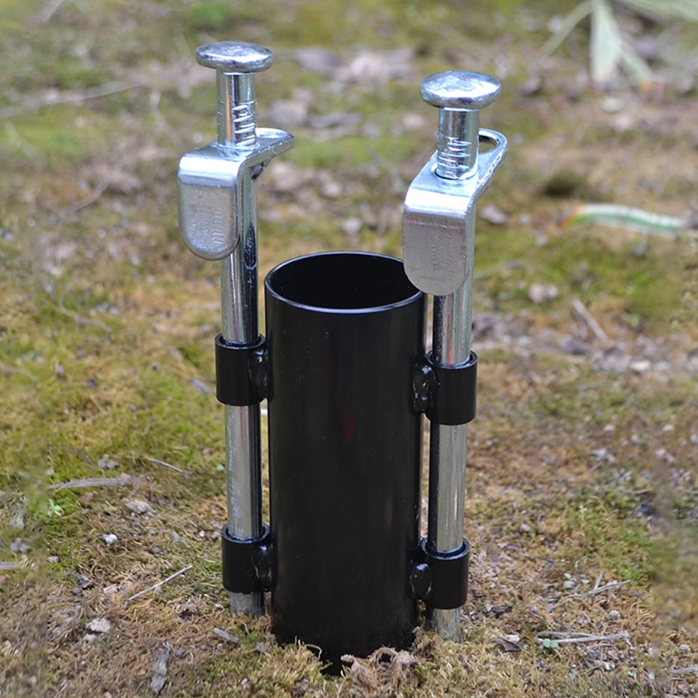DEEPCRAFF 1Set Metal Tarp Poles Holder for Secure Fixation of Tent or ...