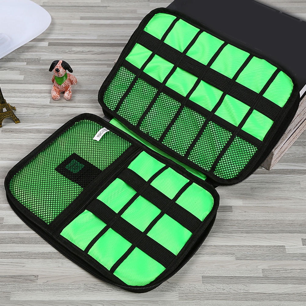 DEEPCRAFF 1Set Rectangular Electronics Organizer Pouch Premium Fabric ...