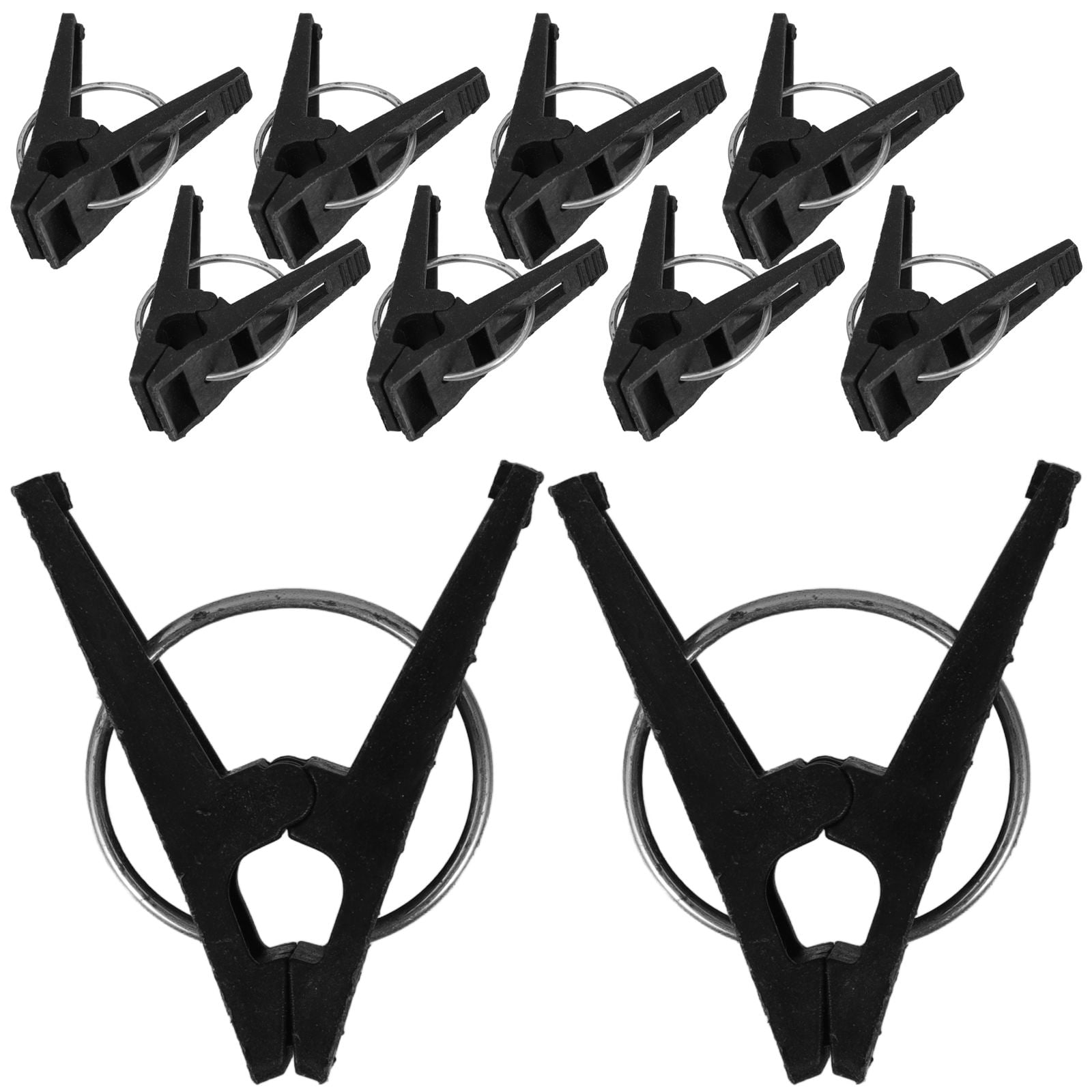 DEEPCRAFF Heavy Duty Shade Cloth Clips Set for Farm Use, Plastic Tarp ...