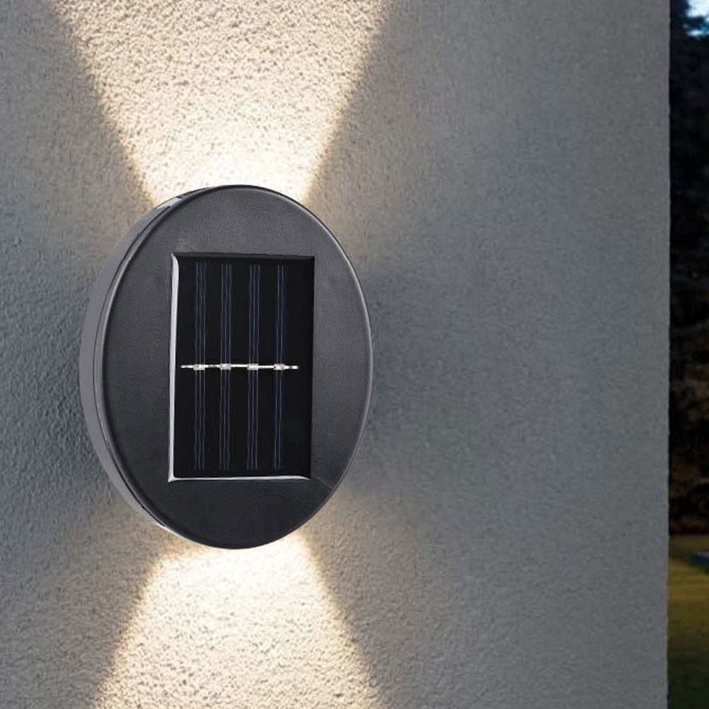 DEEPCRAFF 1Set Solar Barn Lights Black PC ABS Material for Outdoor and ...