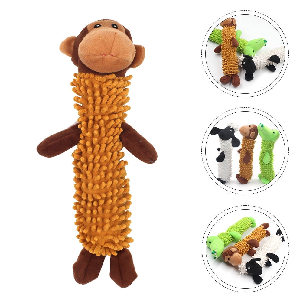 Phenofice Squeaky Dog Play Toys Cartoon Dog Toy Plush 1Pcs - Walmart.com