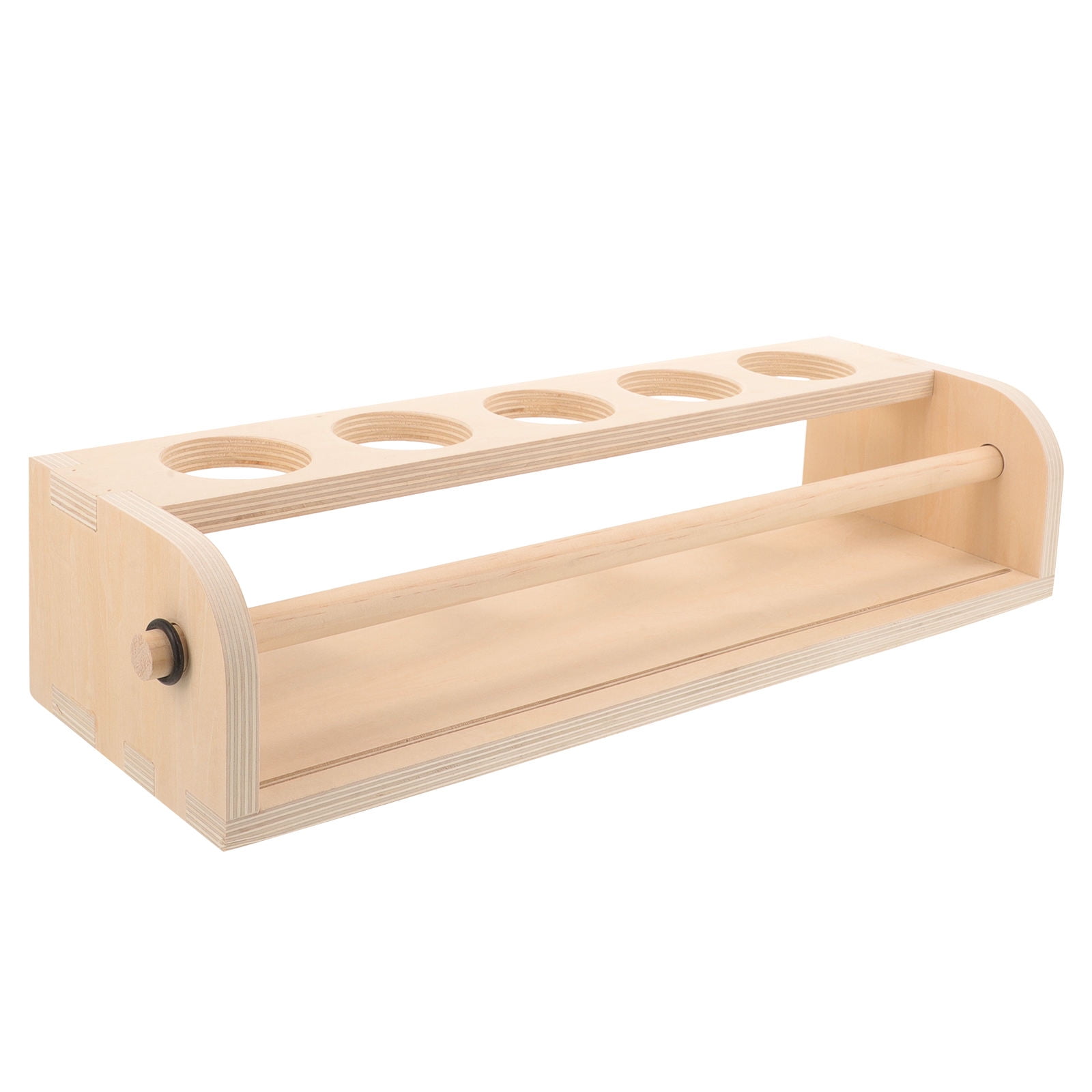 DEEPCRAFF 1Set Wooden Desktop Paper Roll Easel Beige for with Height ...