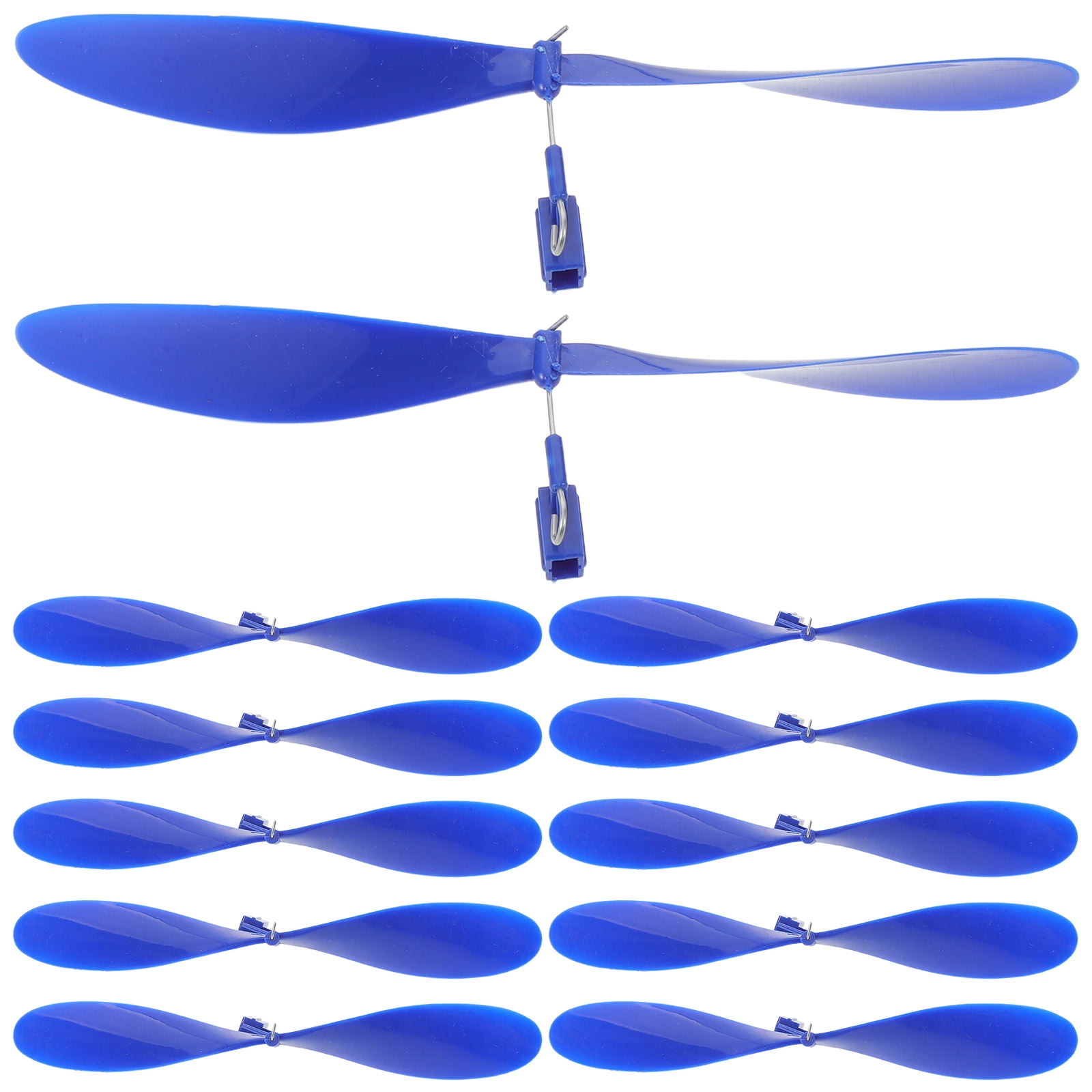 DEEPCRAFF 20Pcs Lightweight Plastic Propellers for Powered Glider Model ...