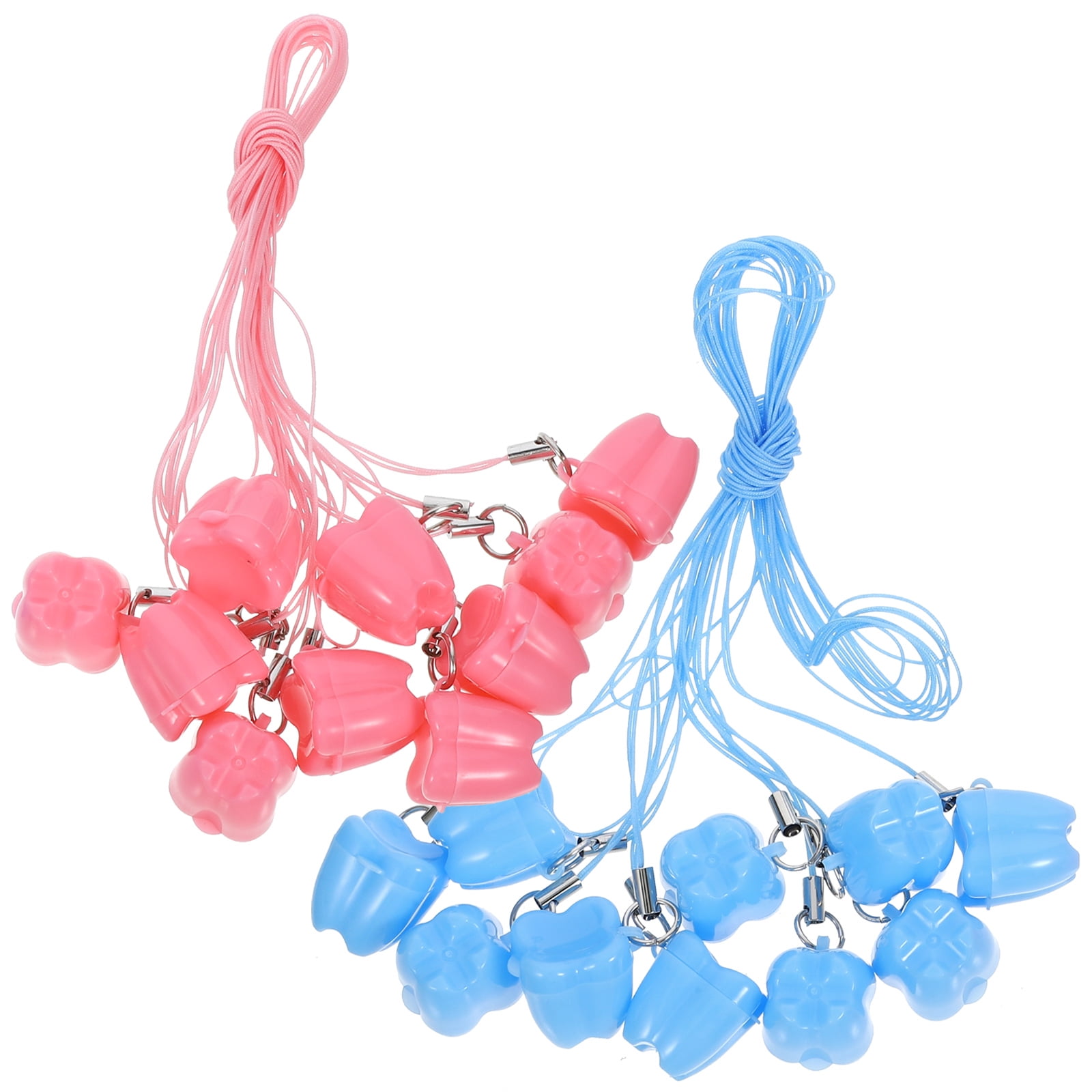 DEEPCRAFF 20Pcs Light Blue Plastic Tooth Organizer Box for Children ...