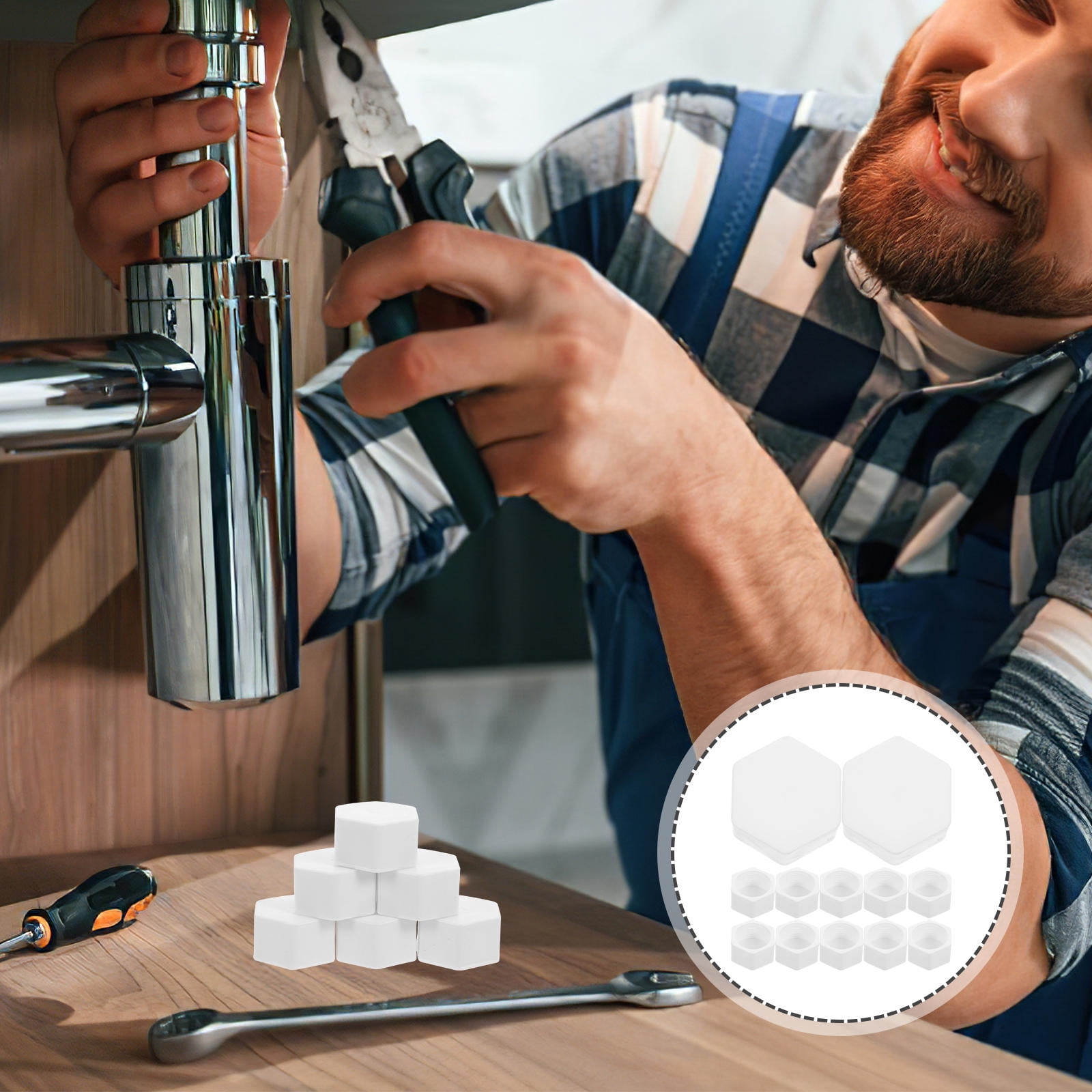 DEEPCRAFF 20Pcs Ppr Pipe Stop End Cap for Underground Sprinkler Systems ...