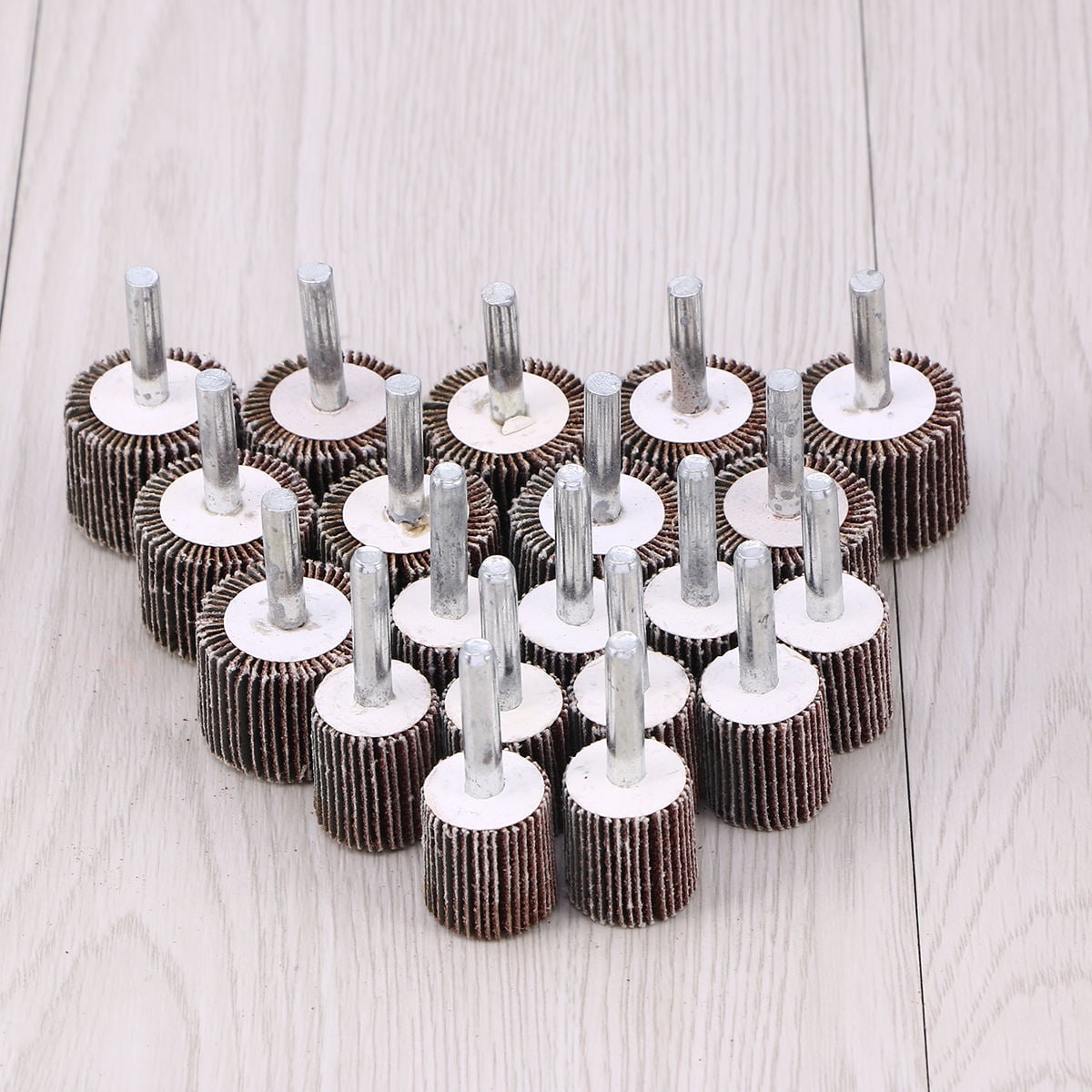 DEEPCRAFF 20Set Round Flap Disc Buffing Grinding Wheel for Non-ferrous ...