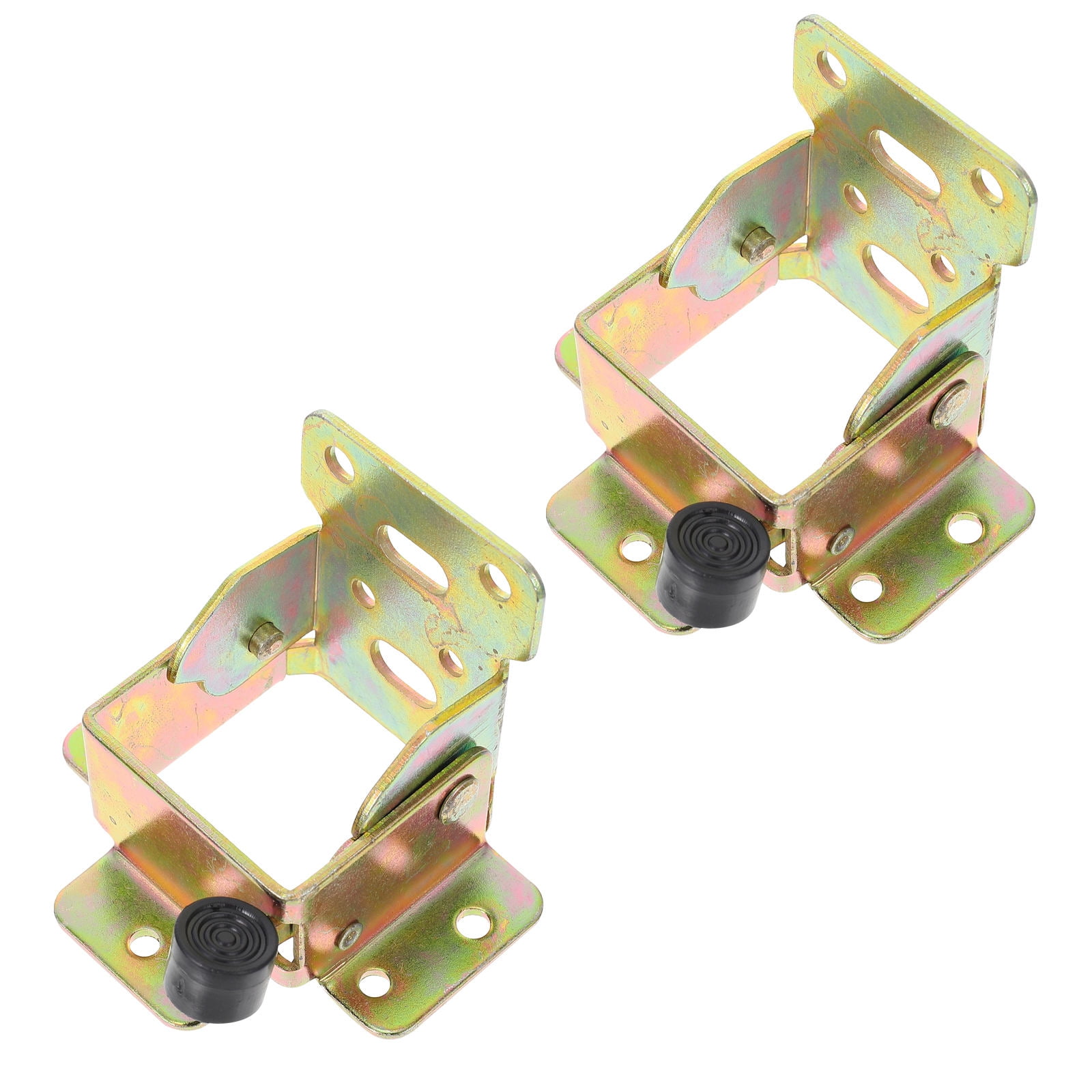 DEEPCRAFF 2Pcs Golden Iron Self-Locking Hinges for Furniture ...